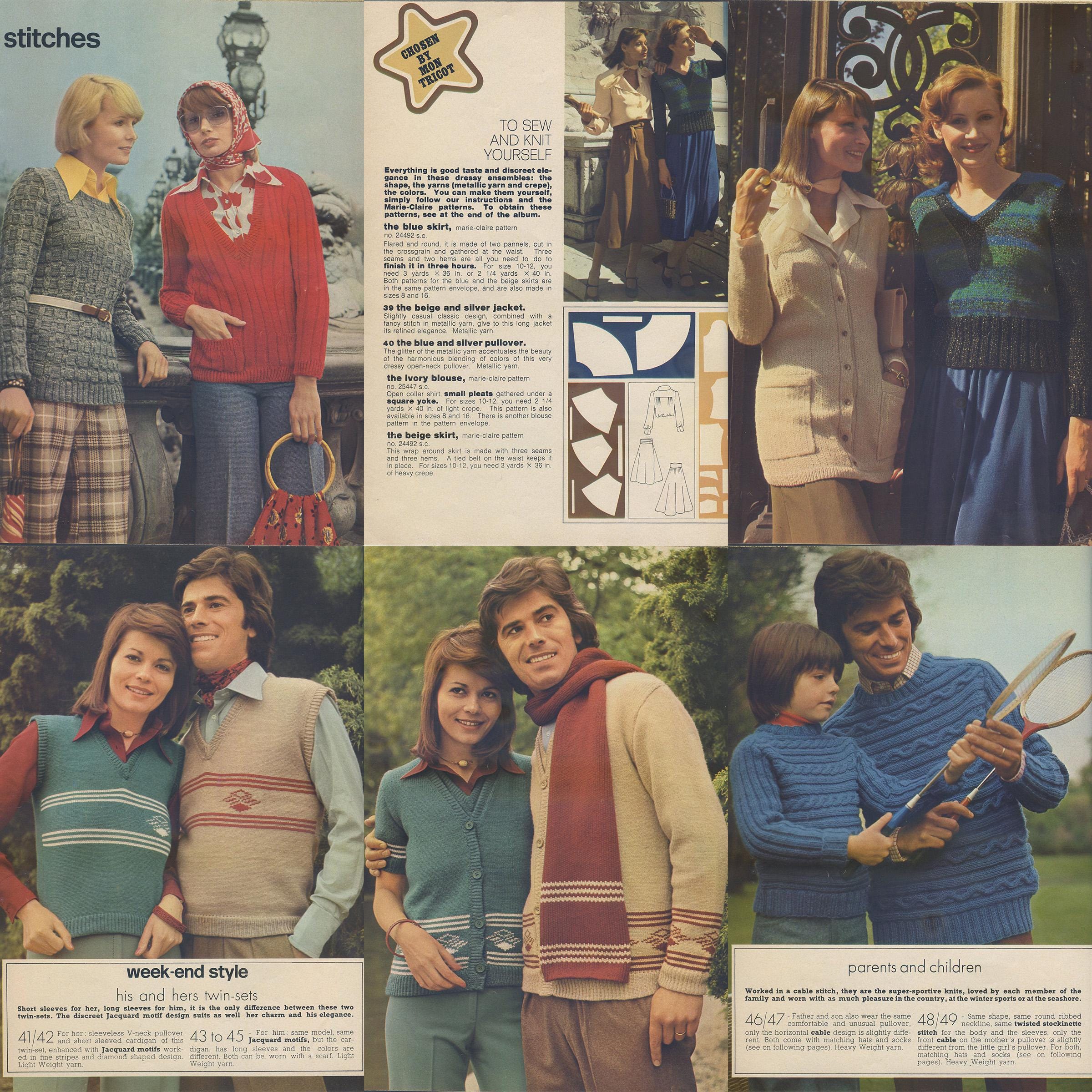 Vintage Knitting and Crochet Pattern Pdf Magazine, 50 Vintage Crochet ...