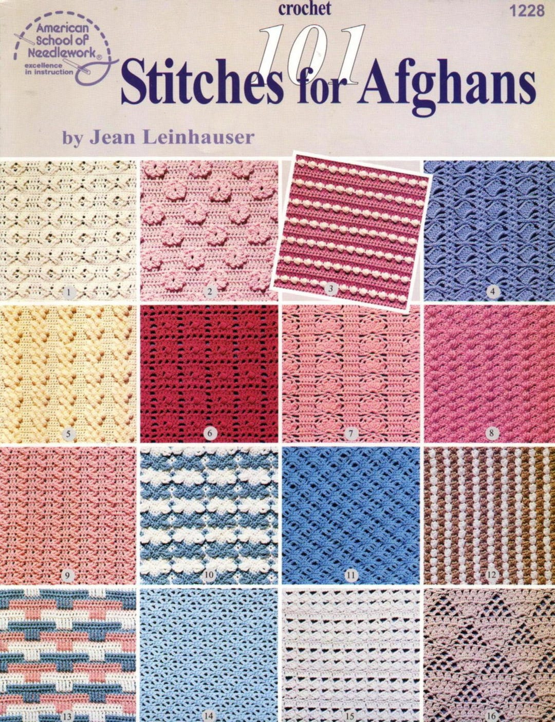 101 Afghan Crochet Stitches Patterns Pdf Ebook, 101 Crochet Stitches for Afghan Patterns Pdf ...