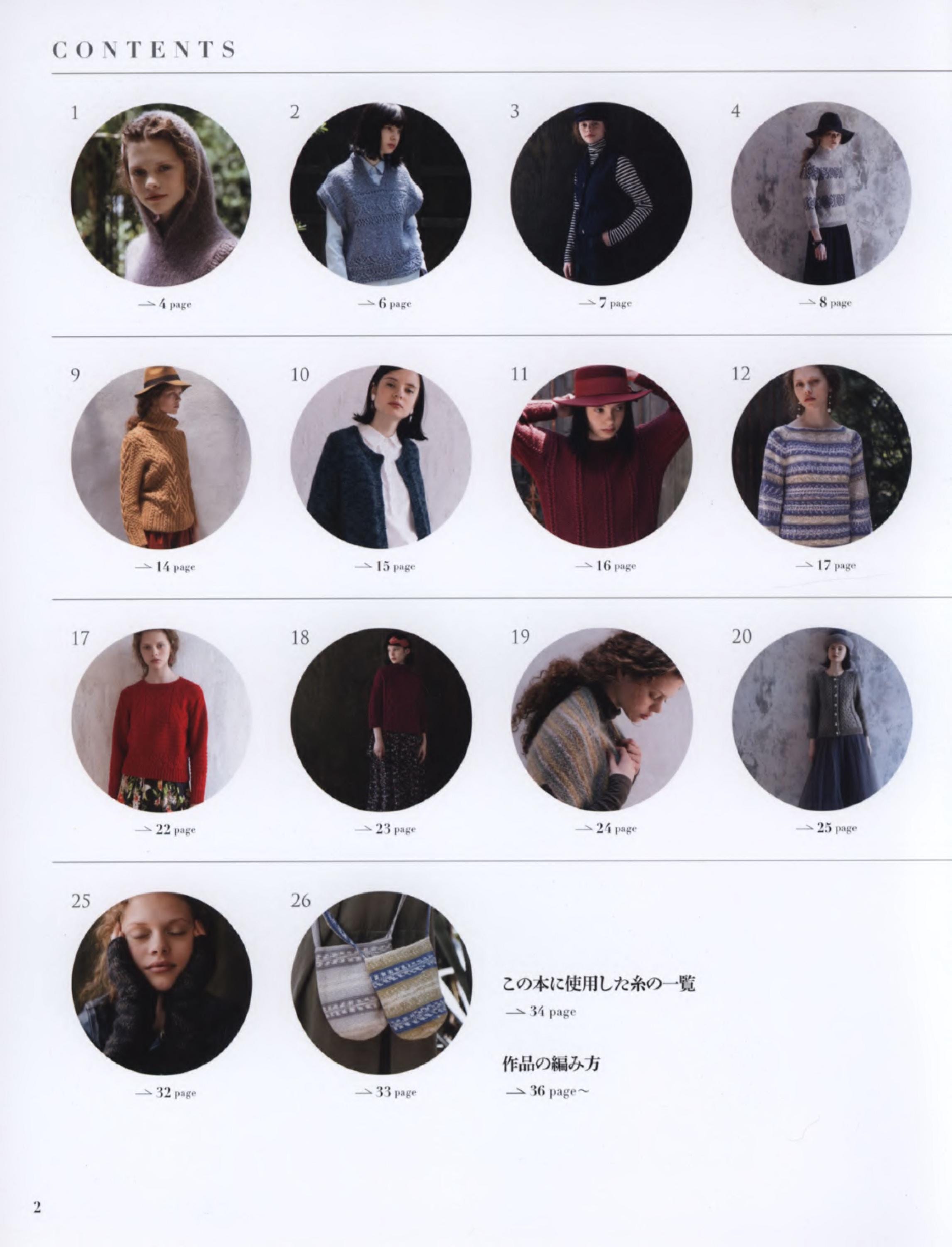 Japanese Knitting and Crochet Pattern PDF Magazine, Crochet Pattern ...