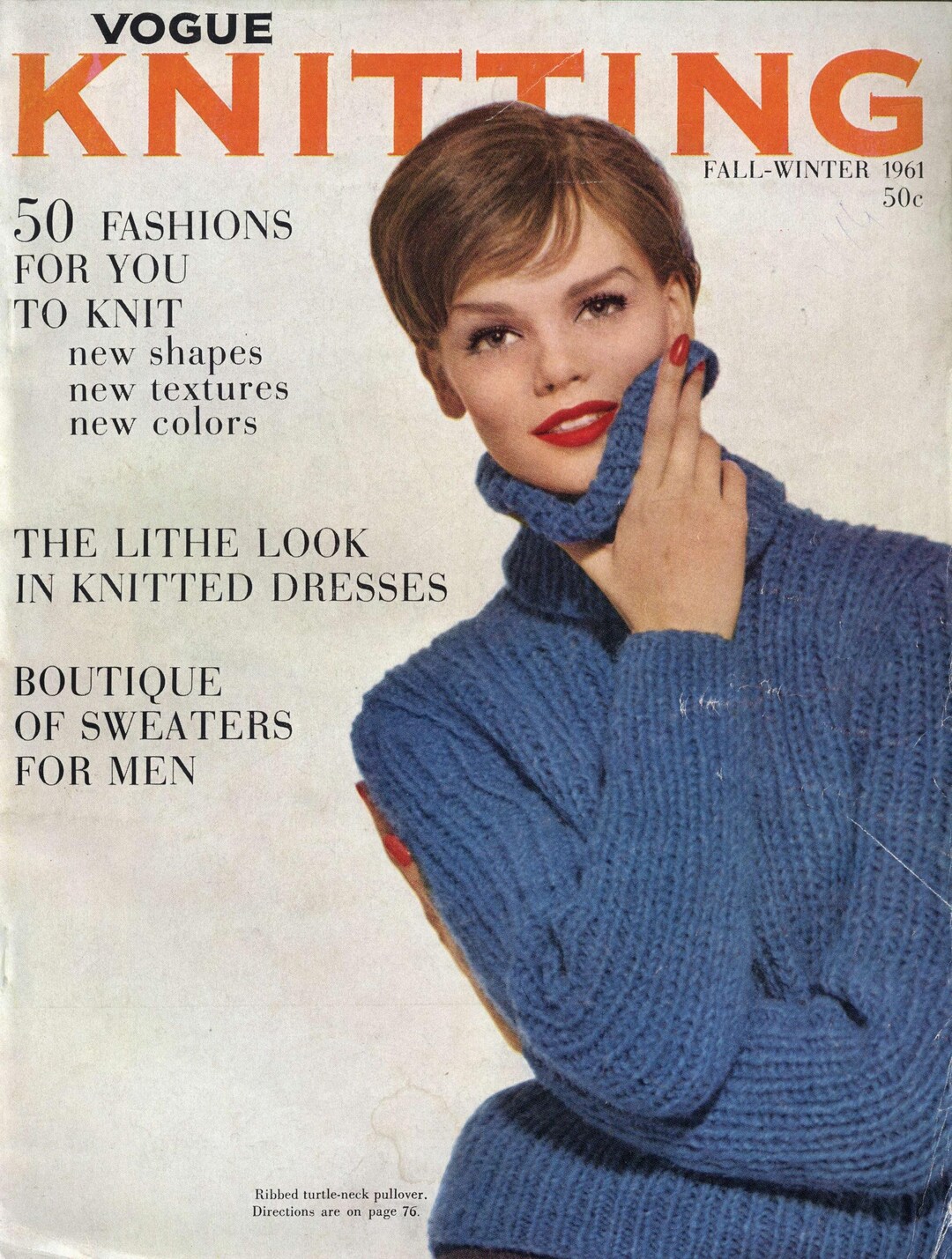 Vintage Knitting Pattern Pdf Magazine, 52 Vintage Knitting Patterns ...