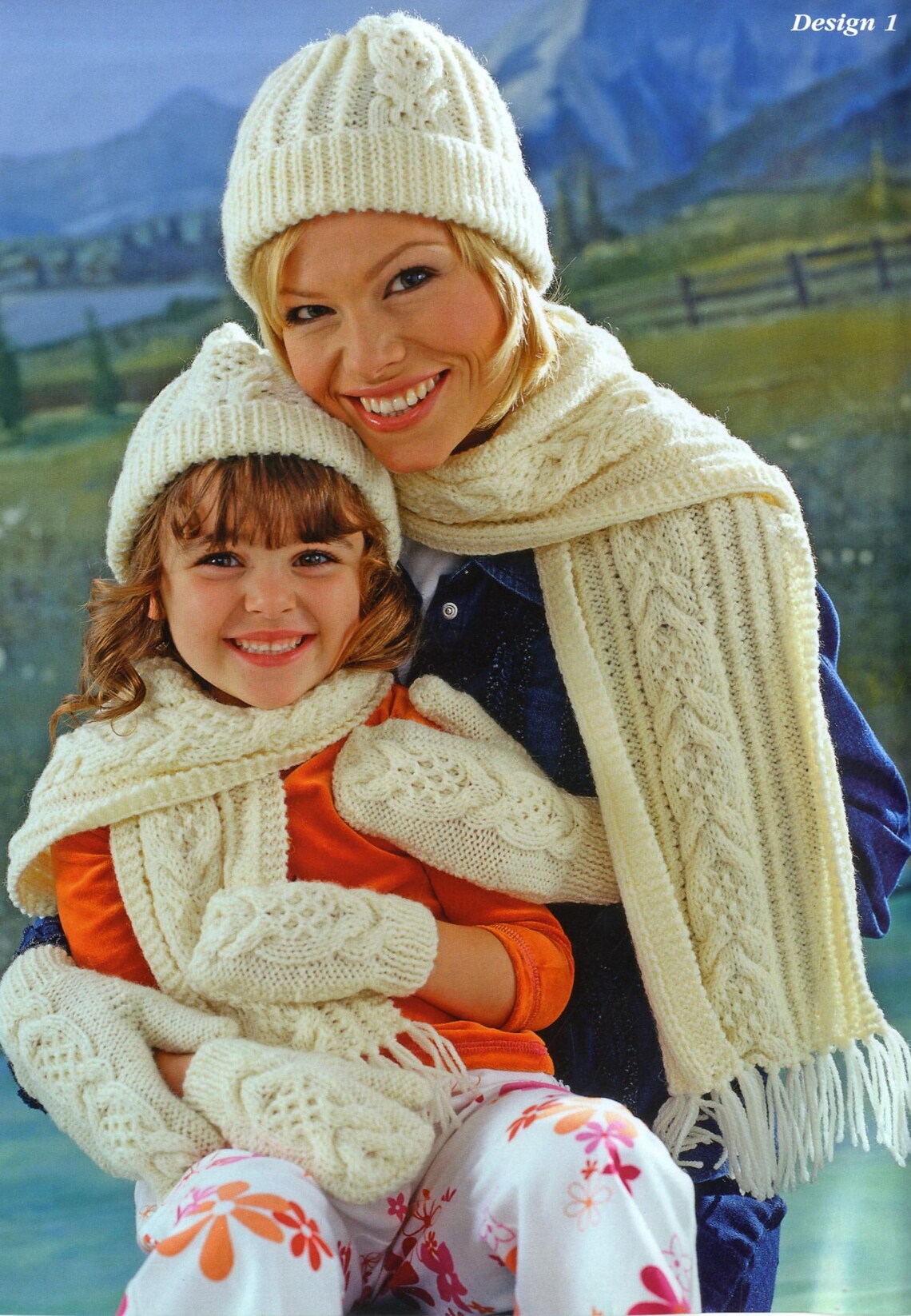 Vintage 12 Traditional Designs Aran Knitting Patterns Pdf, Vintage Aran ...