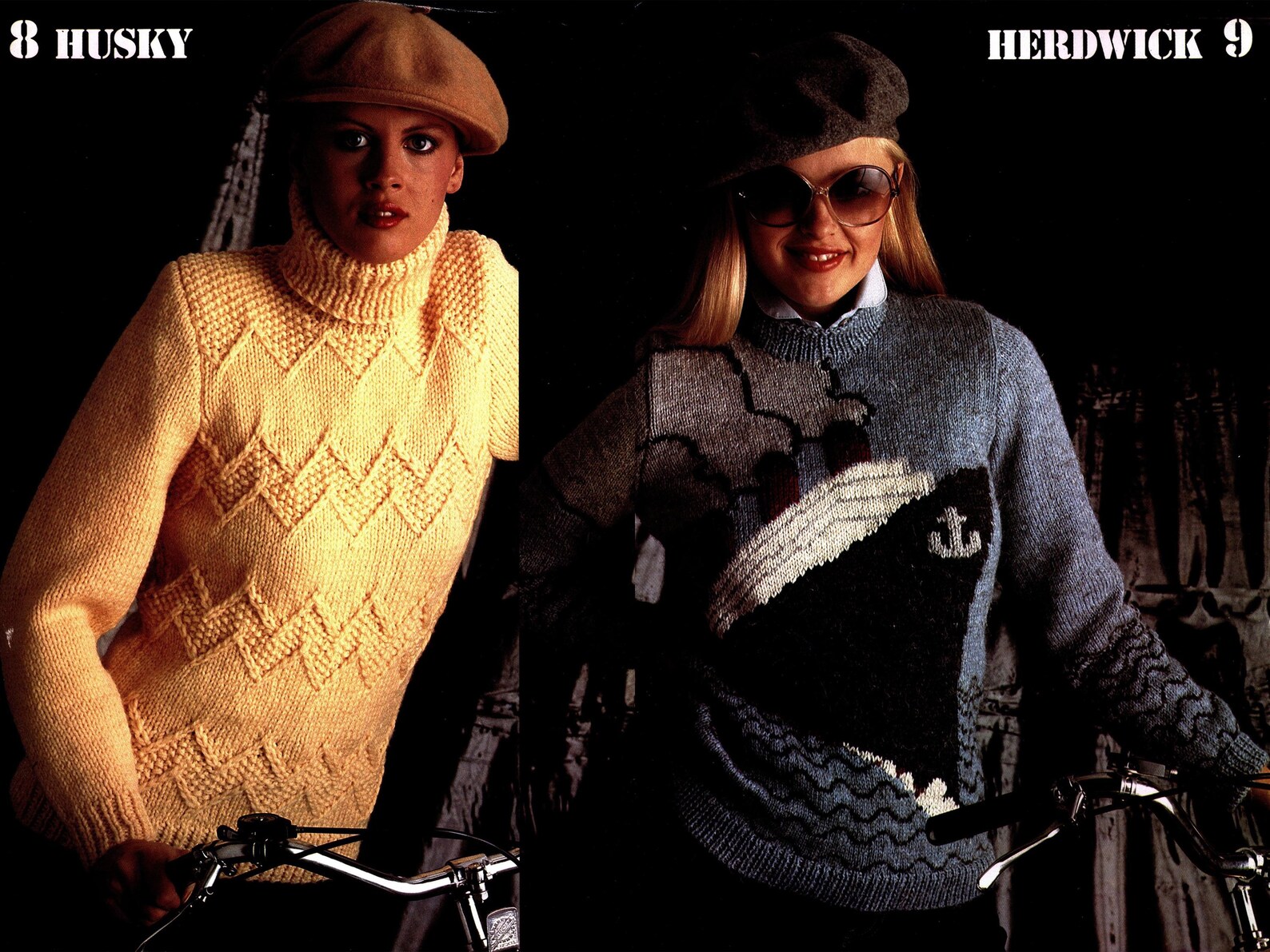 Vintage Womens and Mens Jumper Knitting Pattern Pdf, 13 Vintage Jumper ...
