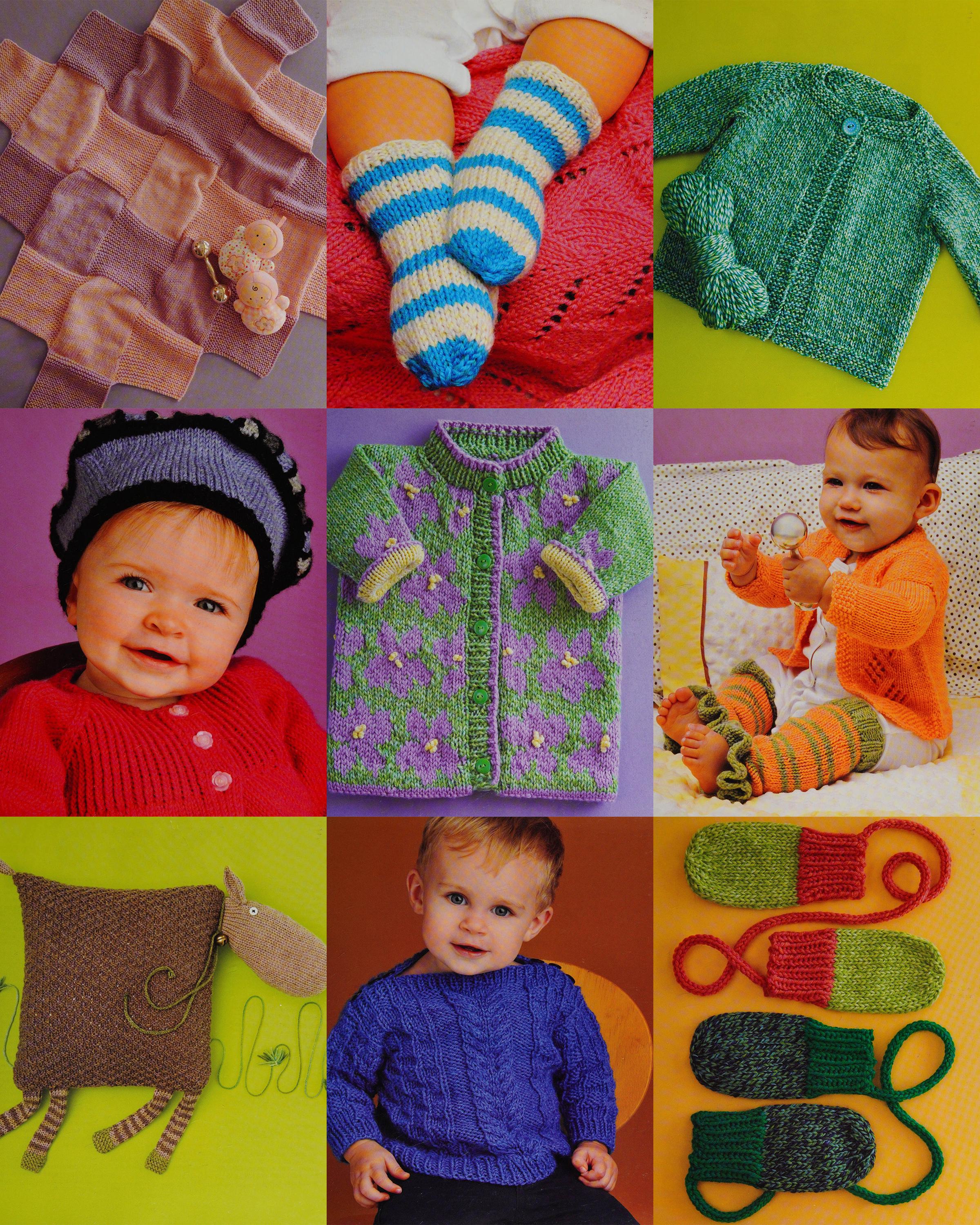 Babies Sweater, Cardigan, Jacket, Dress, Blanket, Jumper, Booties, Hat ...