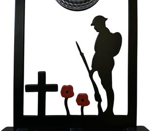 Lest We Forget Tommy Soldier Silhouette Military Statue Remembrance Day ...