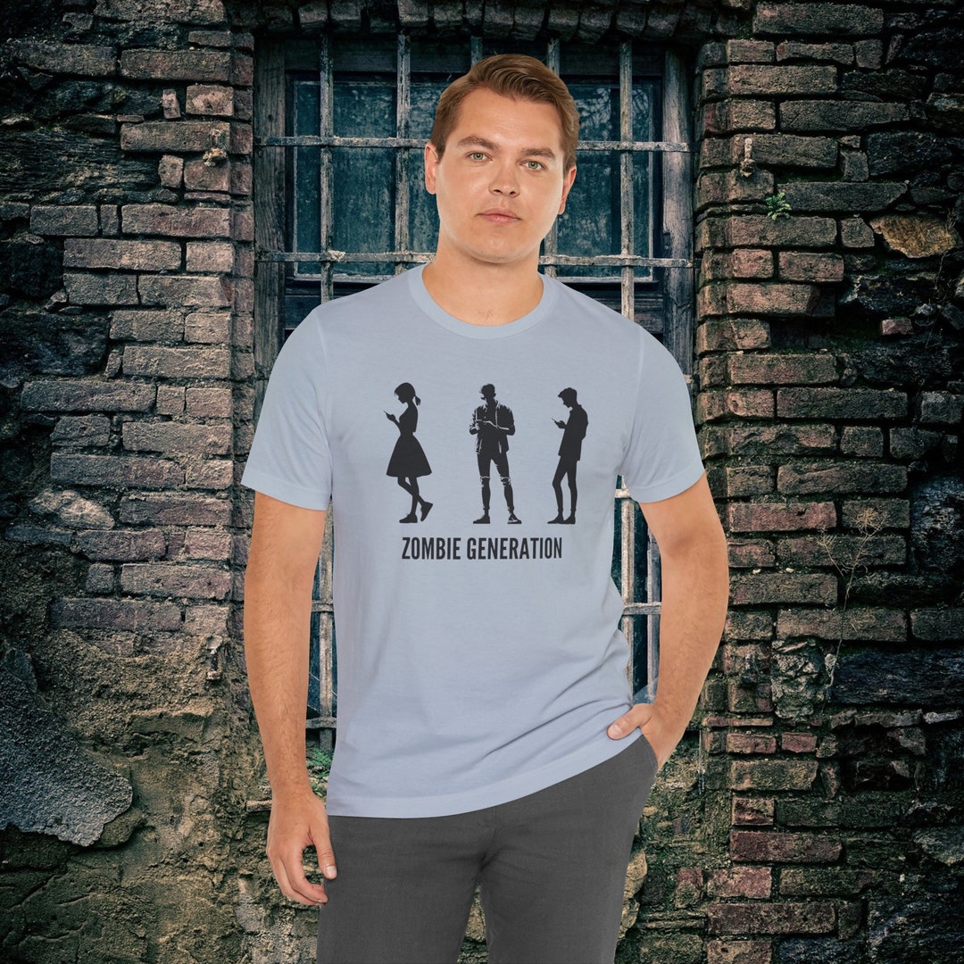 Zombie Generation, Teens, Cell Phones T-shirt - Etsy