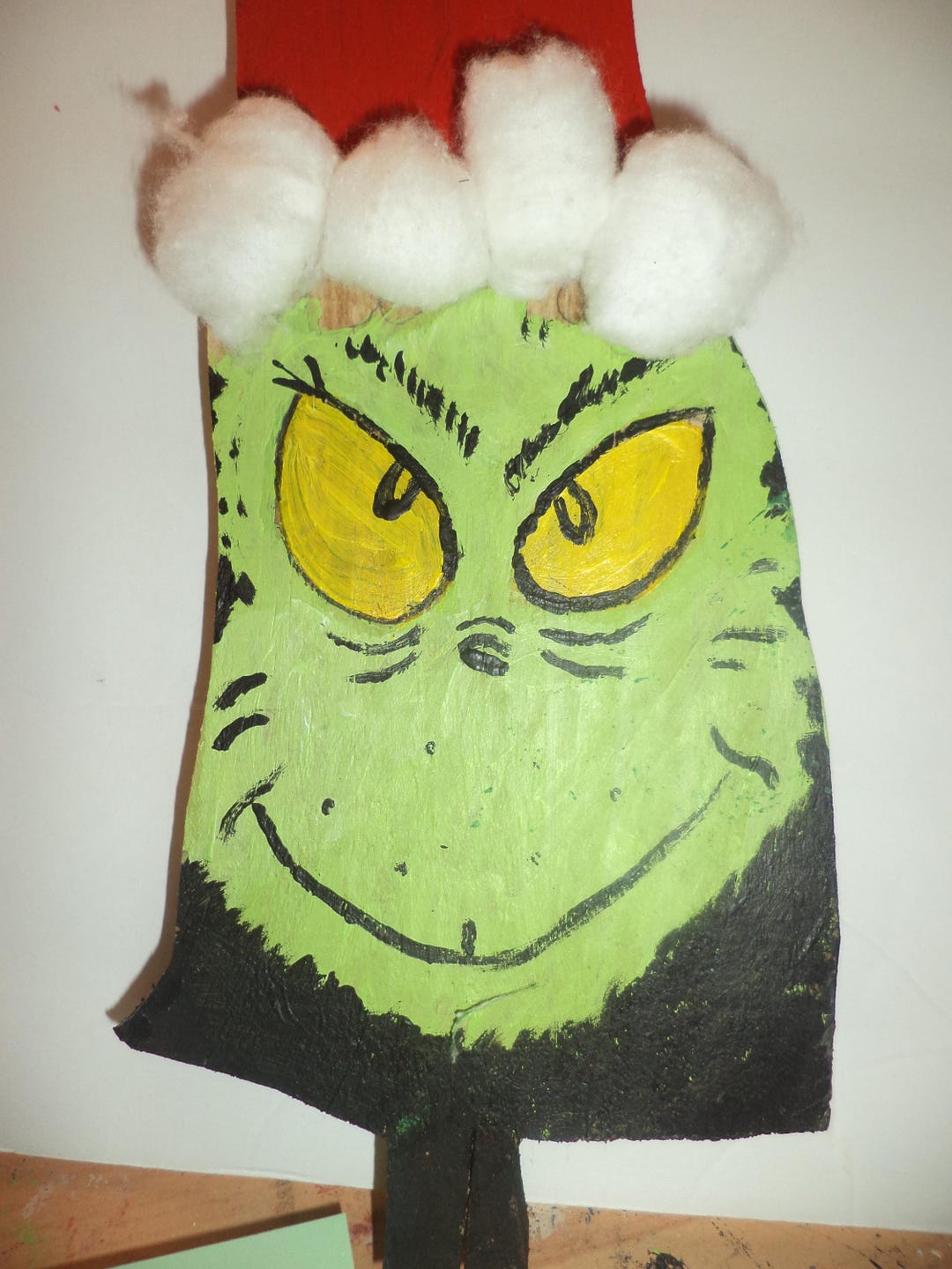 Handmade Wooden Grinch Tree - Etsy