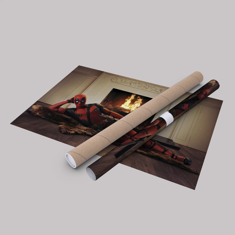 Deadpool Poster Movie Canvas Wall Art Home Decor Framed Art - Etsy