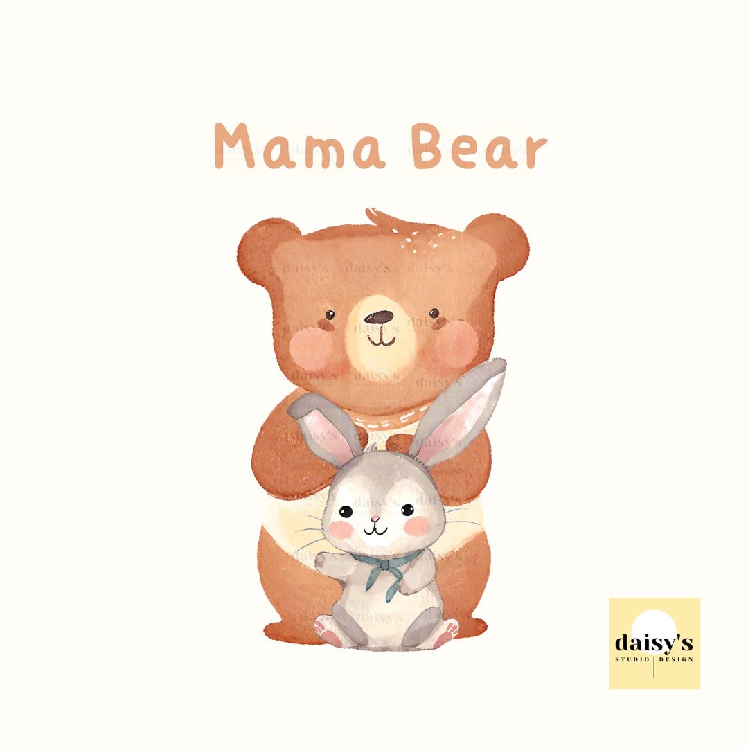 Mama Baby Bear PNG Shirt Design Bear ,mothers Day Gift ,mama Bear ...