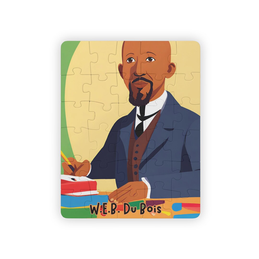 I Know My Black History™ W.E.B. Du Bois 30-piece Jigsaw Puzzle - Etsy