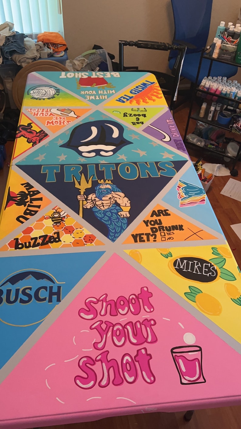 Beer Pong Table - Etsy