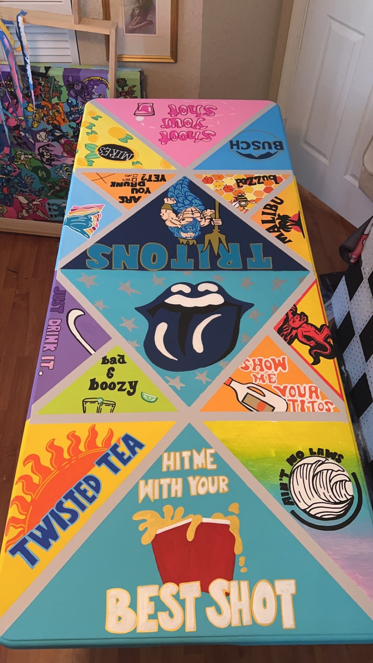 Beer Pong Table - Etsy