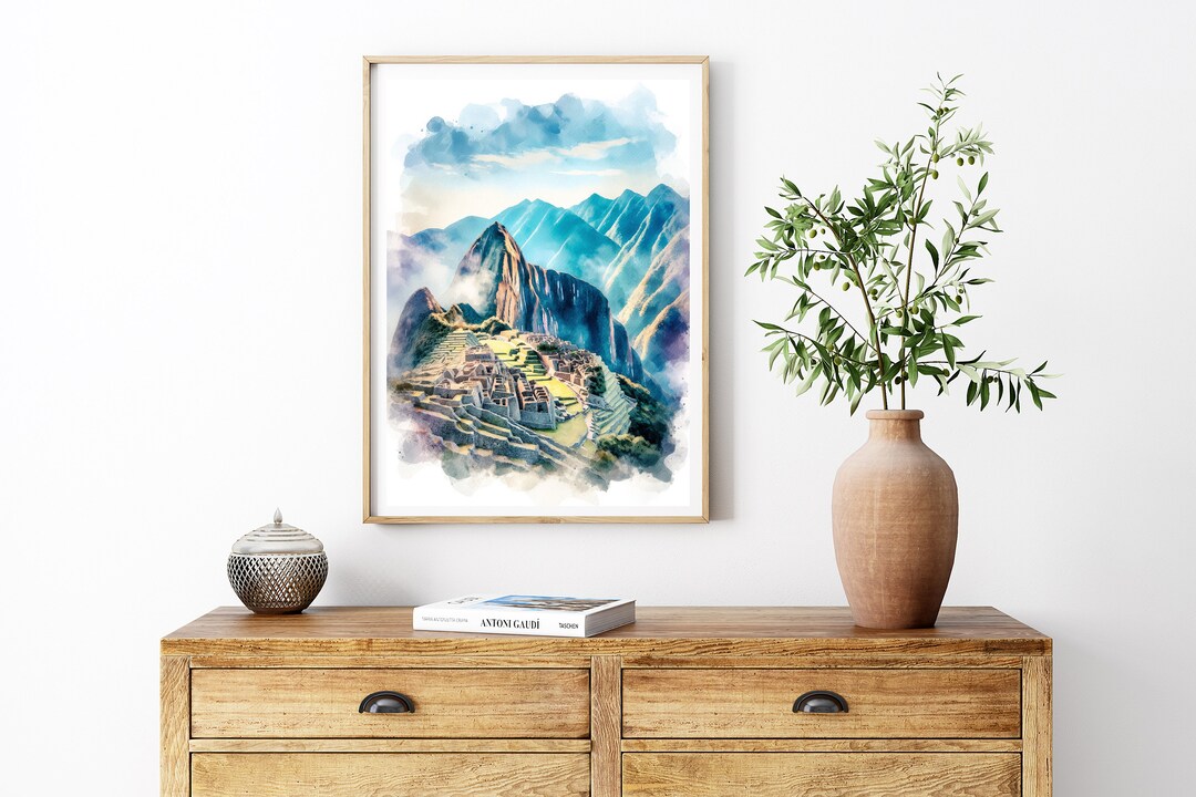 Machu Picchu, Peru, Art Print, Wall Art, Travel Print, Travel Poster ...