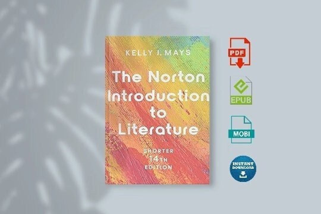 The Norton Introduction to Literature Digital Copy Only - Etsy