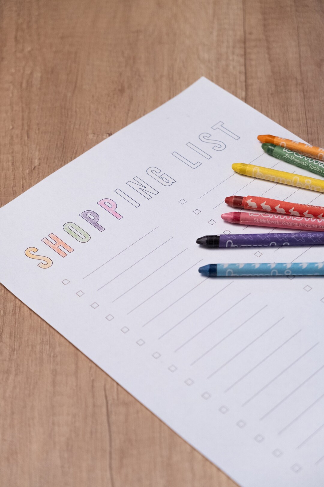 Basic Shopping List - Etsy