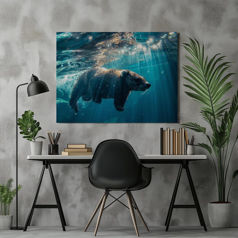 Wolverine Animal Art - Etsy