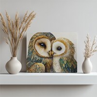 Owl Painting - Etsy