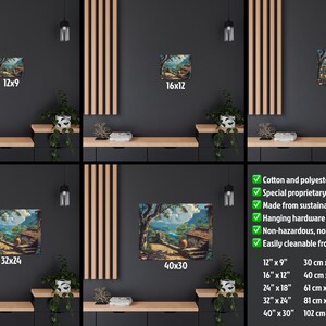 Honduras Canvas Wall Art Nostalgic Copan Ruins Detailed Oil Paint Lenca ...