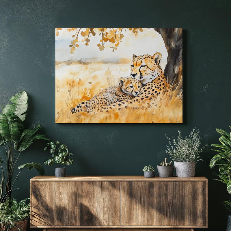 Cheetah Office Decor - Etsy
