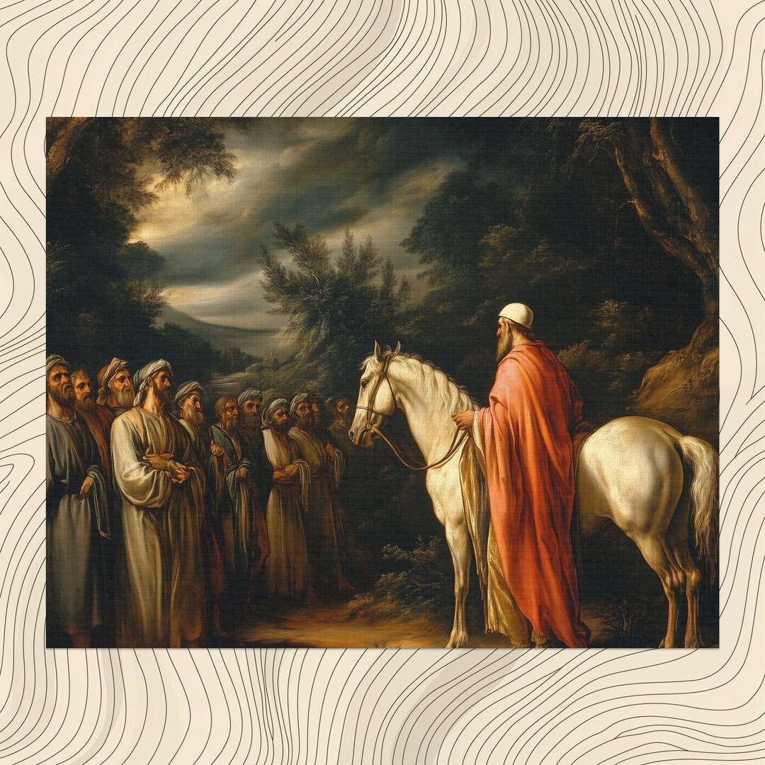 Peter Cornelius Canvas Wall Art, Conversion Holy Christian Decor ...