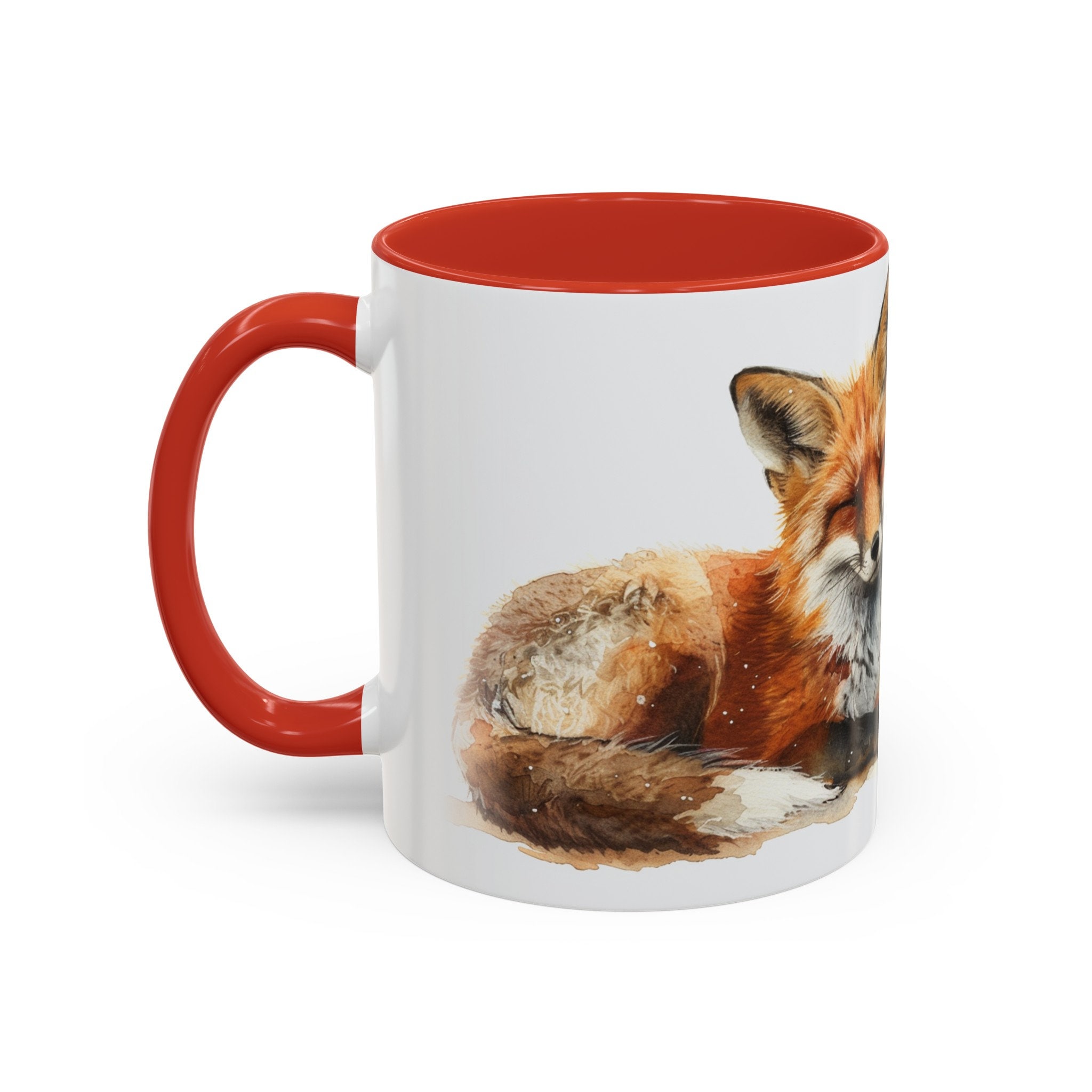 Red Foxes Mug Coffee Mug, Tea Mug, Nature, Present, Gift, Birthday ...