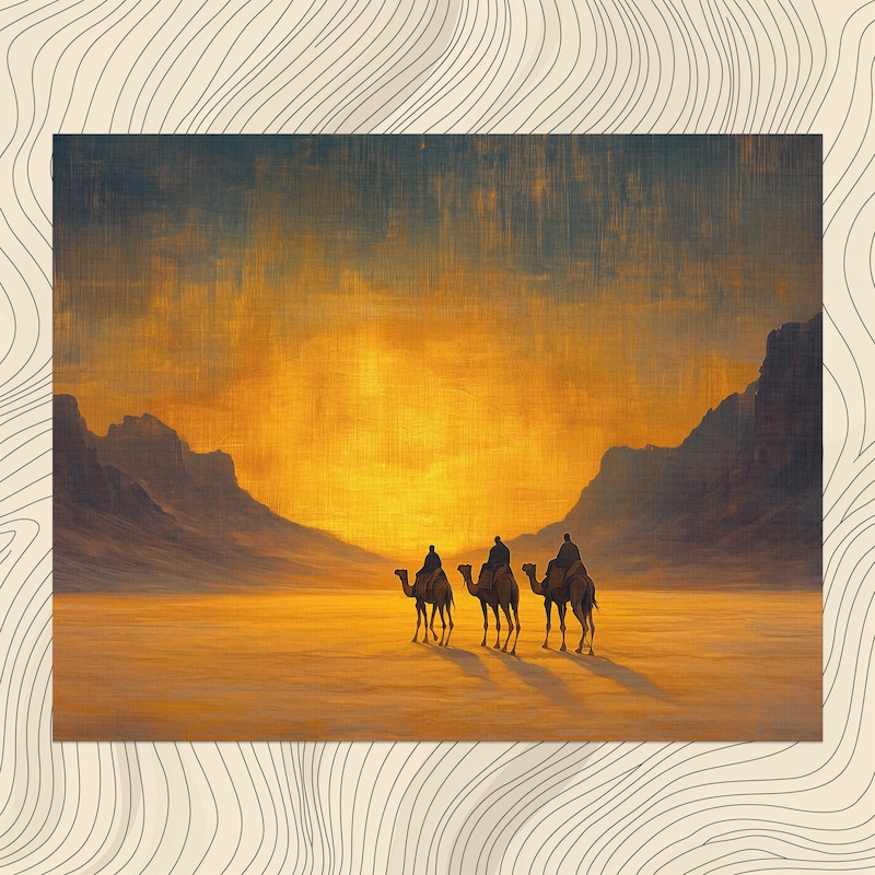 Camel Canvas - Etsy