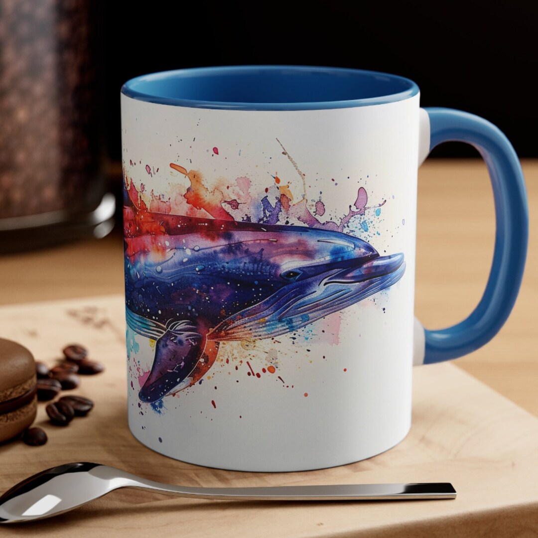 Stunning Dolphin Mug | Animal Lover, Coffee Mug, Tea Mug, Nature ...