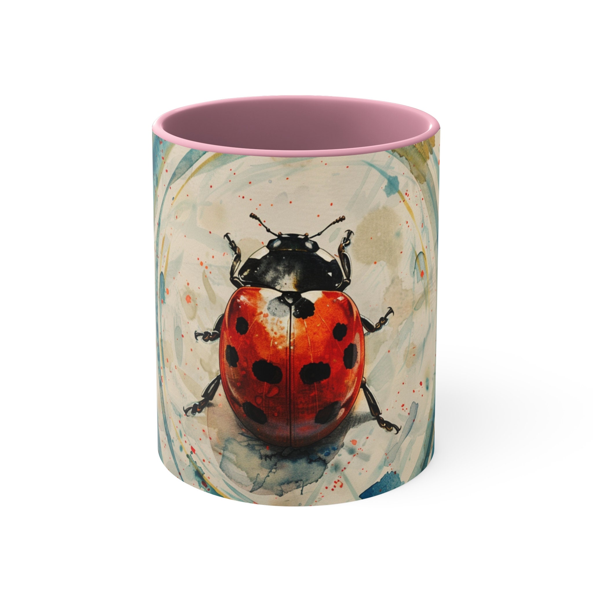 Stunning Ladybug Mug Animal Lover, Coffee Mug, Tea Mug, Nature, Present ...