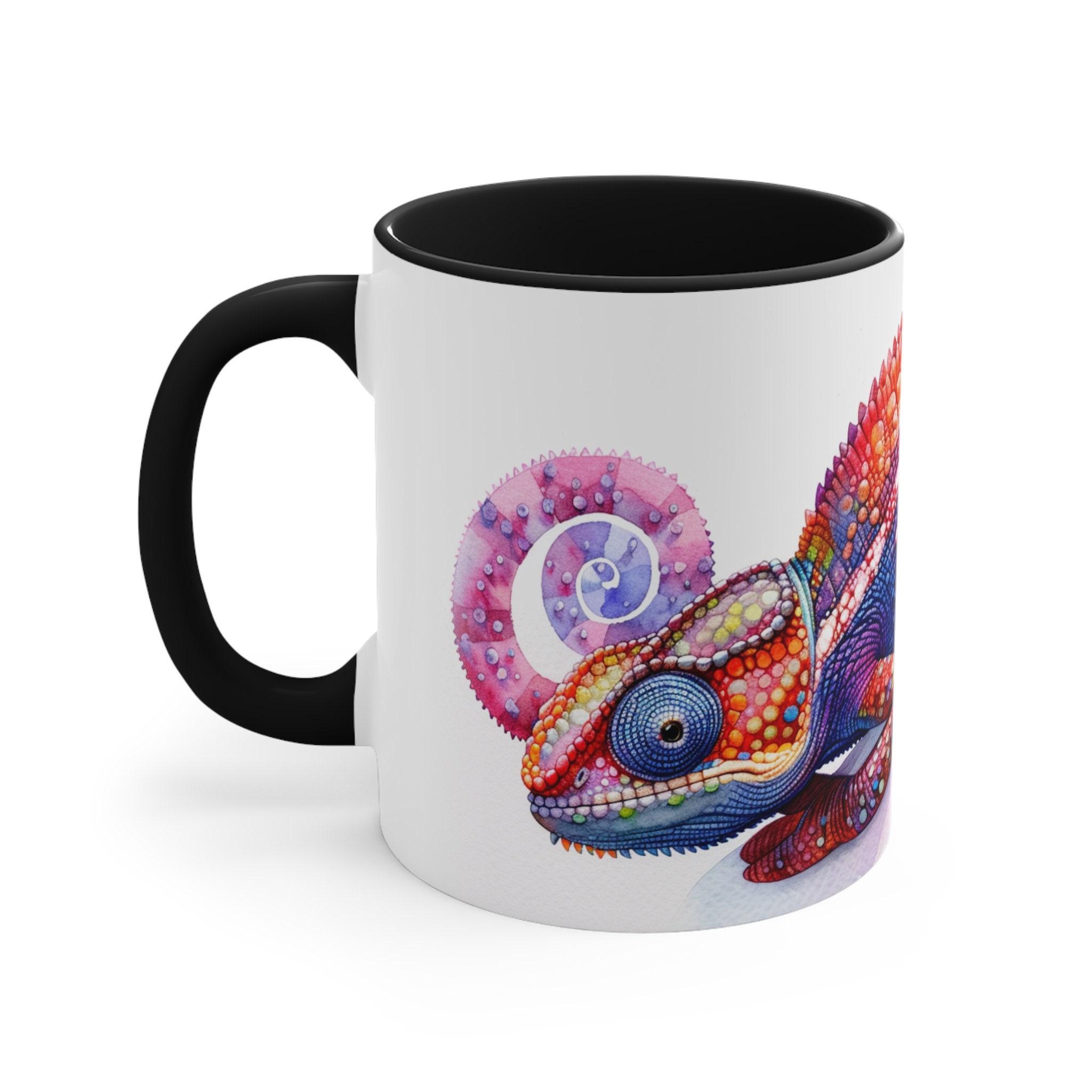 Stunning Chameleon Mug Animal Lover, Coffee Mug, Tea Mug, Nature ...