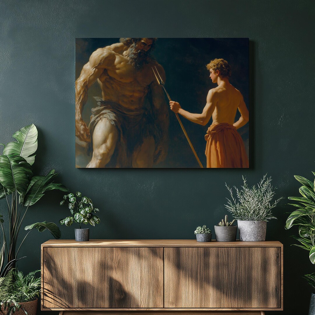 David and Goliath, Goliath and David, Biblical Story, Biblical Goliath ...