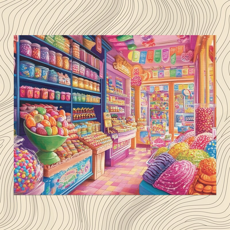 Candy Wall Art - Etsy