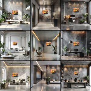 Bahrain Canvas Wall Art Pearl Diving Boats Manama Scene Sunset Colors ...