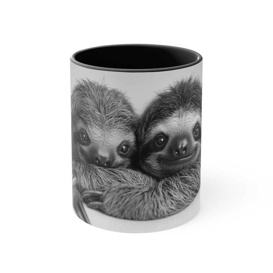 Sloths Mug Coffee Mug Tea Cup Cute Pets Animals Present Gift Birthday ...