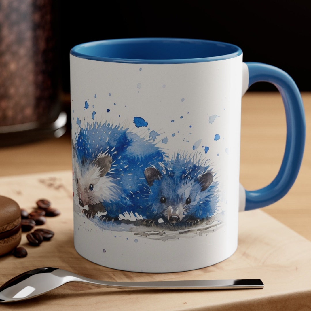 Hedgehogs Mug - Coffee Mug, Tea Mug, Nature, Present, Gift, Birthday ...
