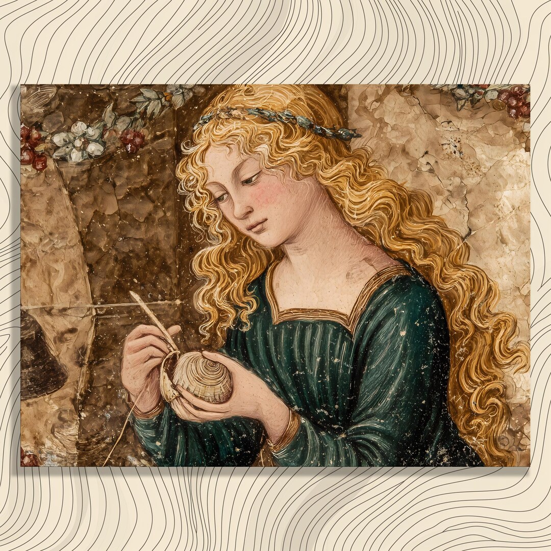 Renaissance Portrait Canvas Wall Art – Classic Portrait Canvas Print ...