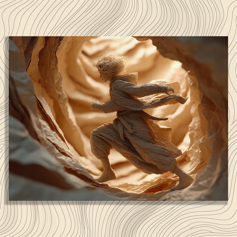 Paper Sculpture Wall Art - Etsy