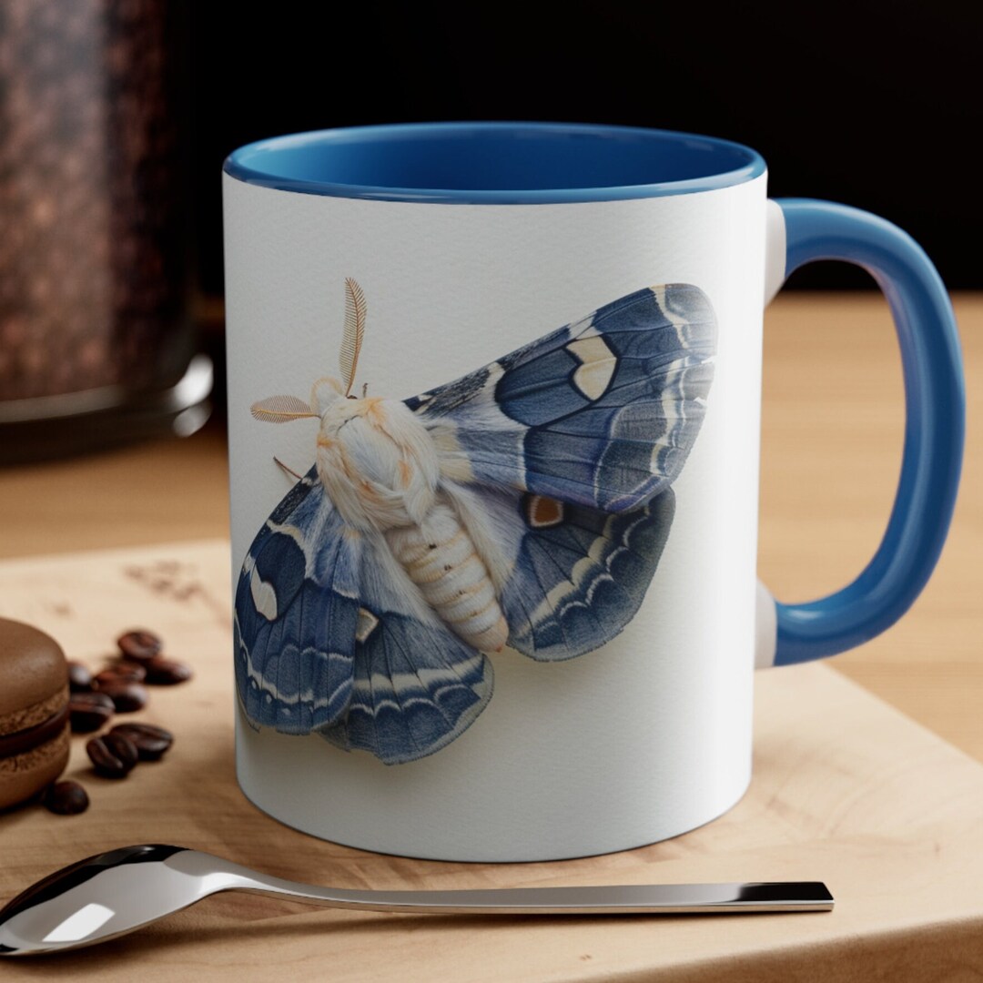 Moths Mug - Coffee Mug, Tea Mug, Nature, Present, Gift, Birthday ...