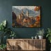 Germany Canvas Wall Art, German Scenery, Nostalgic Oil Painting ...