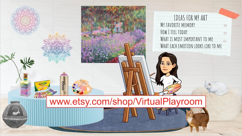 Virtual Playroom Therapy Room Online Counseling Child Play Therapist ...
