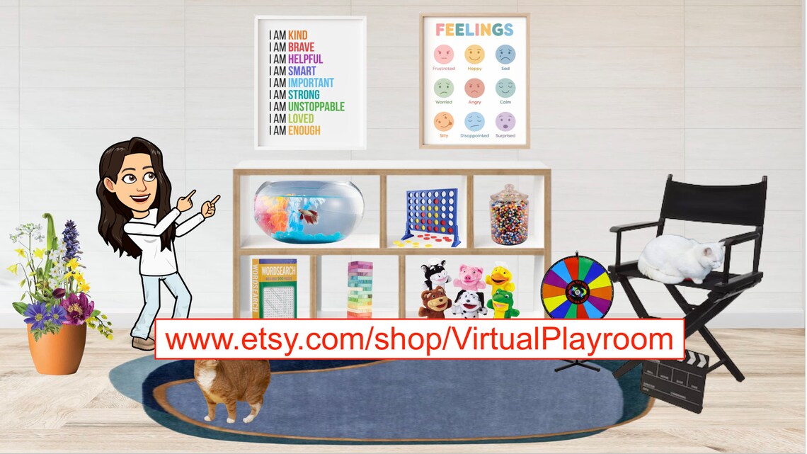 Therapist Play Room Online Elementary Distance Learning Therapeutic ...