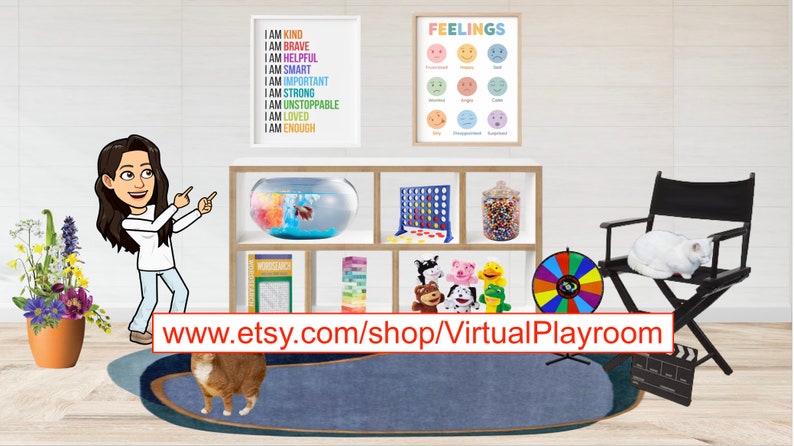 Therapist Play Room Online Elementary Distance Learning Therapeutic ...
