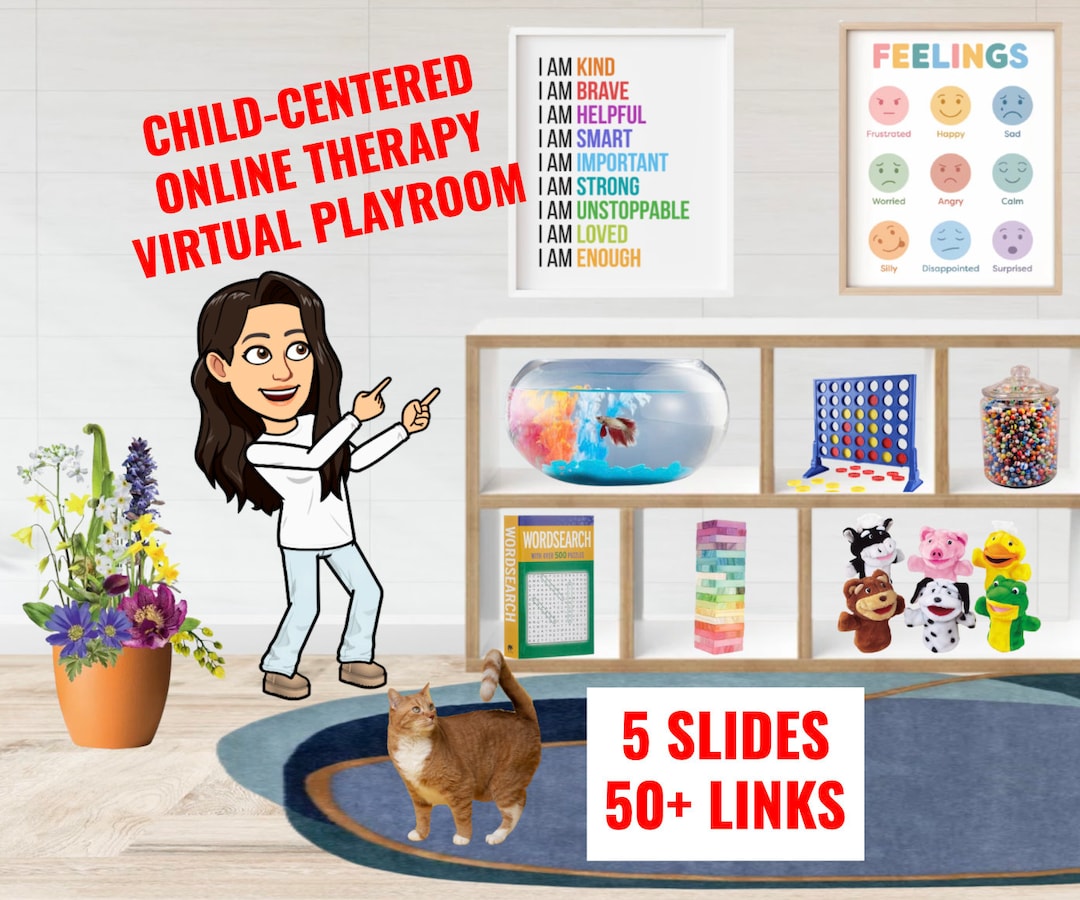 Virtual Playroom Therapy Room Online Counseling Child Play Therapist ...