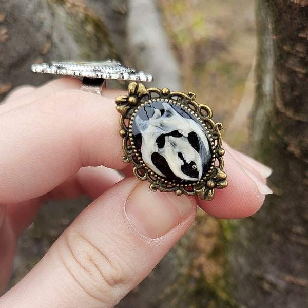 Bone Ring - Etsy