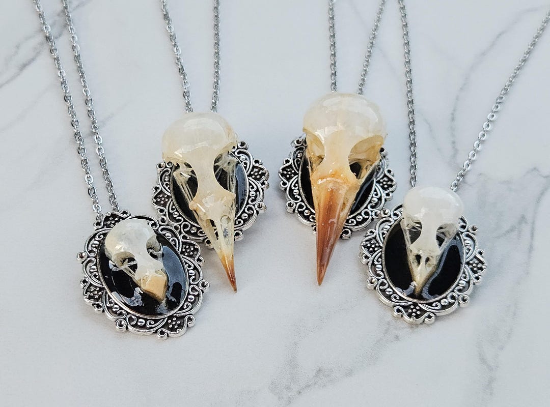 Bone Necklace, Gothic Bone Necklace, Halloween Jewelry, Vertebrae ...
