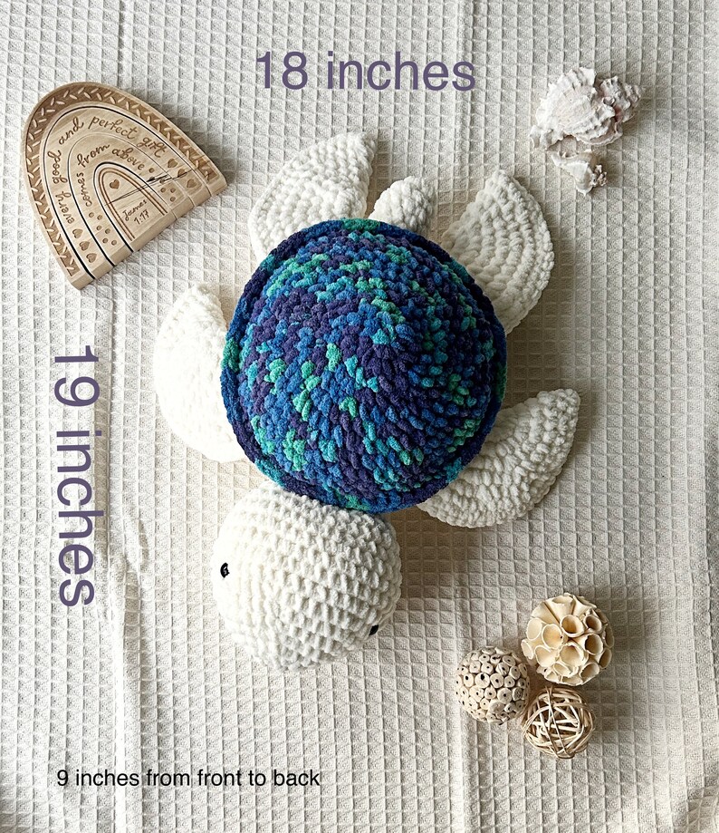 Jumbo Ocean Turtle Plush Toy Giant Sea Turtle Cuddle Buddy, Cute Ocean ...