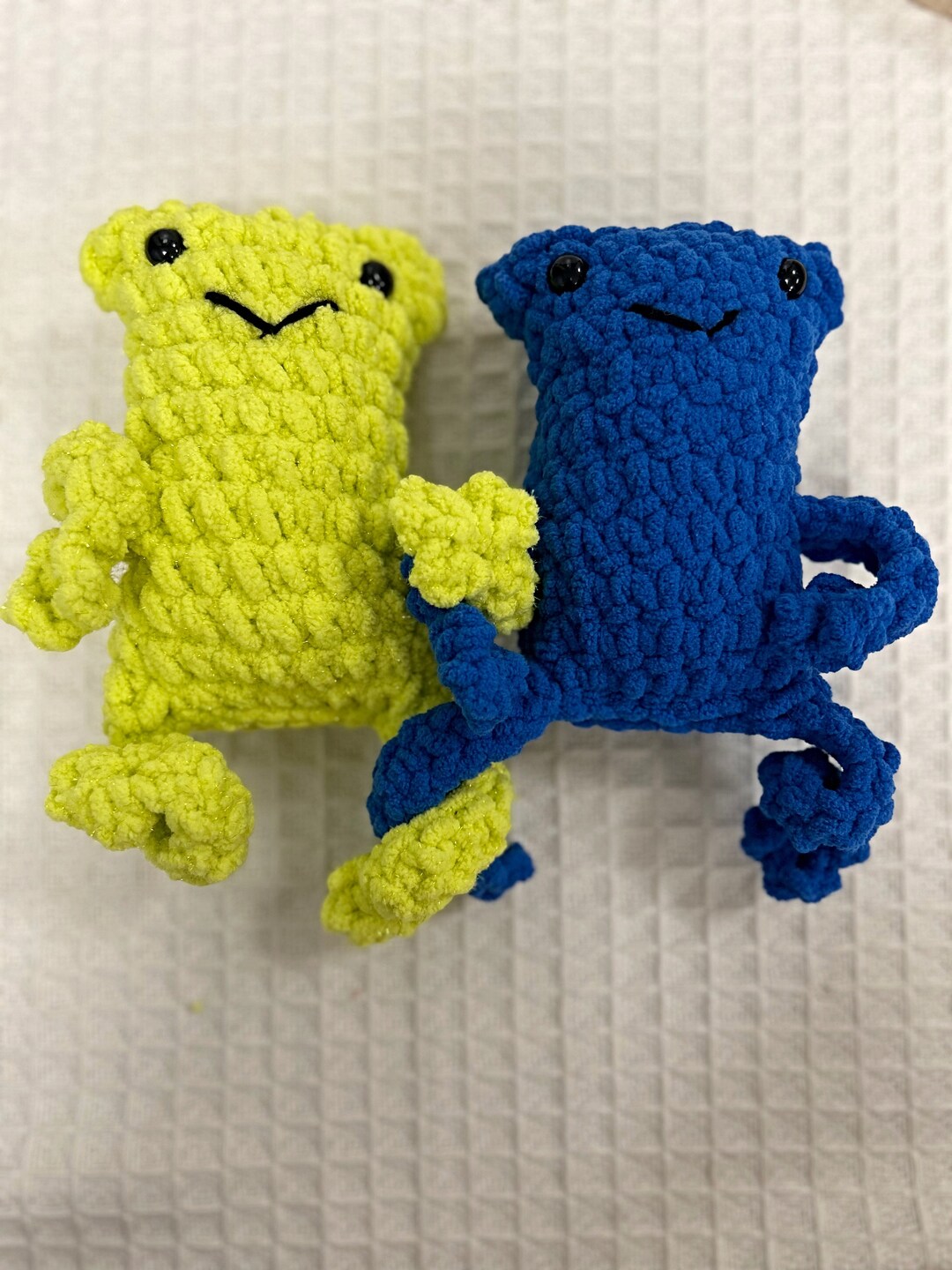 Adorable Mini Leggy Frog Plush Set - Perfect for Frog Lovers, Mini ...