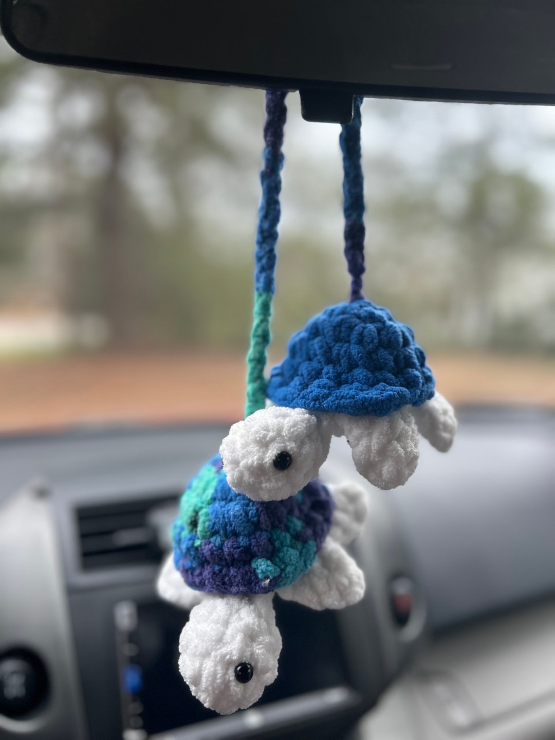 Sea Turtle Car Hanging Accessory - Charm Your Car With This Cute Rear ...