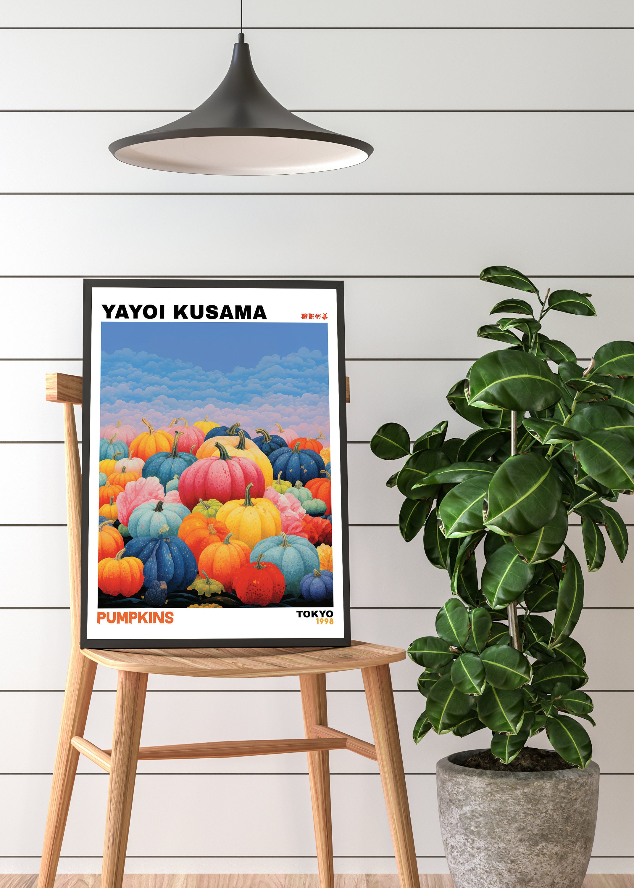 Yayoi Kusama Poster, Yayoi Kusama Pumpkin Print,yayoi Kusama Print ...