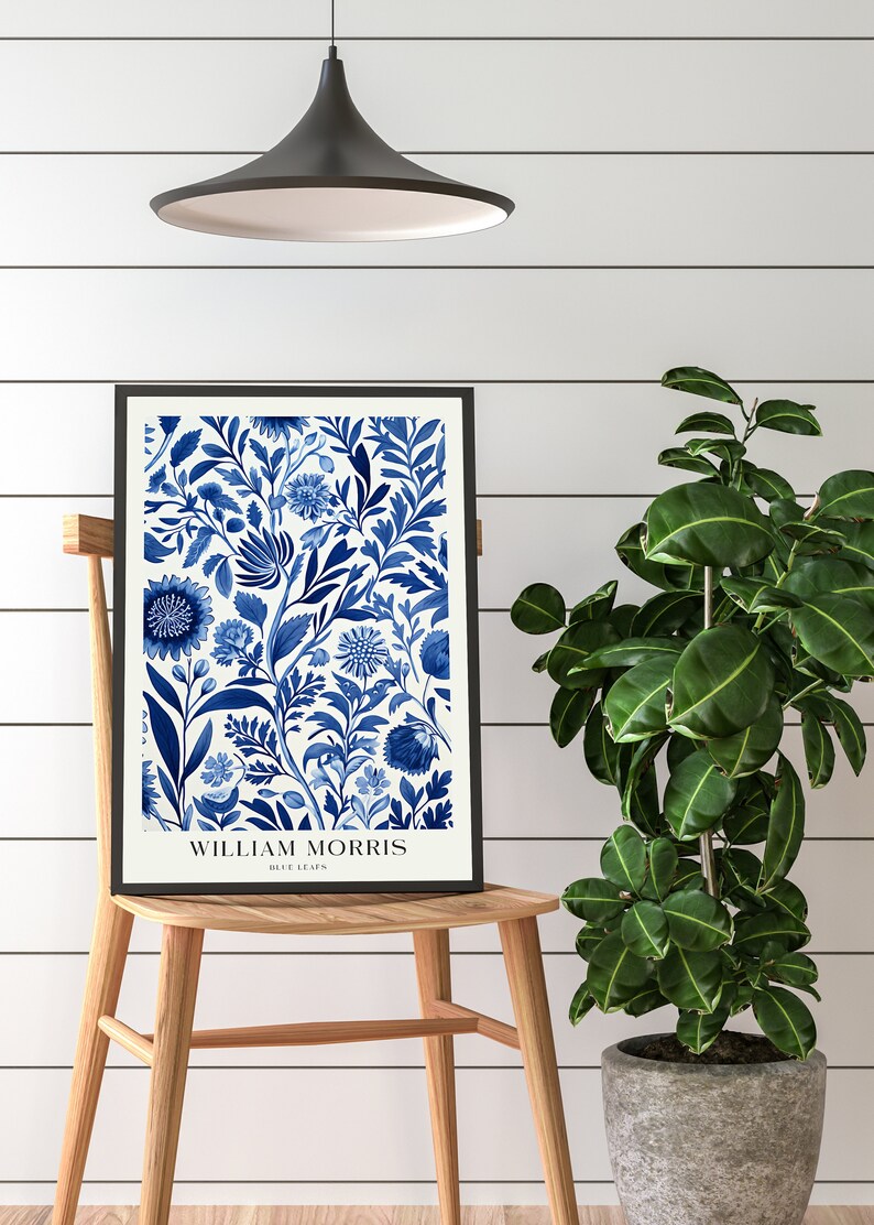 William Morris Wall Art,morris Print, Printable Wall Art, Floral Art Prints,tropical House Decor ...