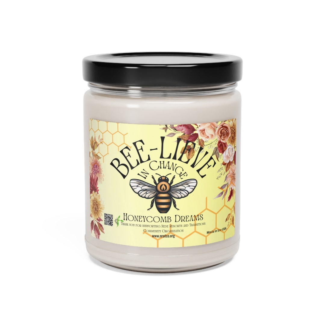 Bee-lieve Honeycomb Dreams Scented 9oz Candle - Etsy