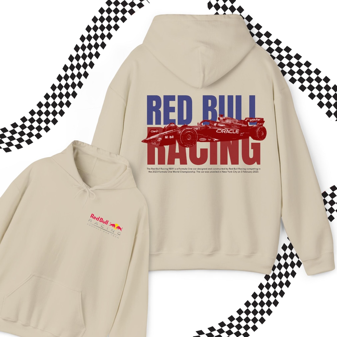 Red Bull Racing Hoodie, F1 Team Sweatshirt, Stylish Motorsport Apparel ...
